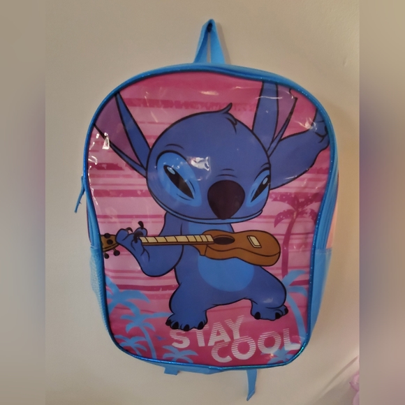 Disney | Accessories | Disney Stitch School Backpack | Poshmark
